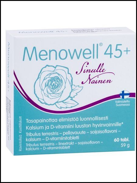 Menowell 45+ (Меновелл 45+ при менопаузе) таблетки - 60 шт купить на ...