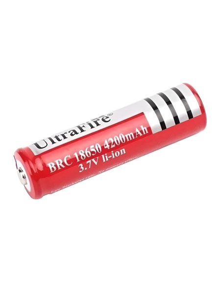 Батарейка аккумуляторная Li-ion BRC 18650 Ultra Fire 4200 (1500mAh) 3 ...