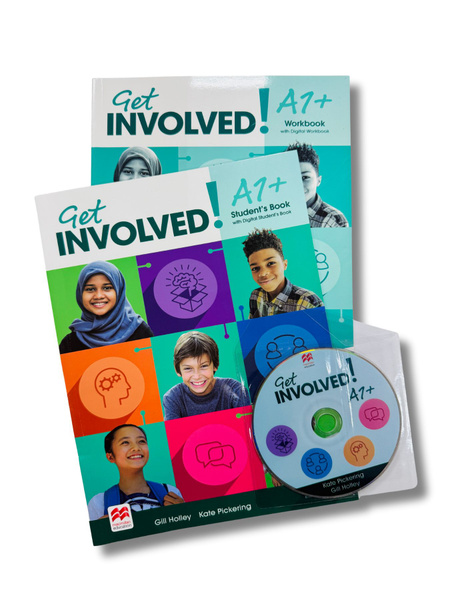Get involved a1+ комплект: учебник (students book) + рабочая тетрадь ...