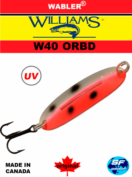 Блесна Williams W40 купить c доставкой на OZON по низкой цене (3241635825)