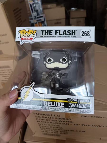 Фигурка FunkoPOP! DC THE FLASH 268# DELUXE купить на OZON по низкой ...