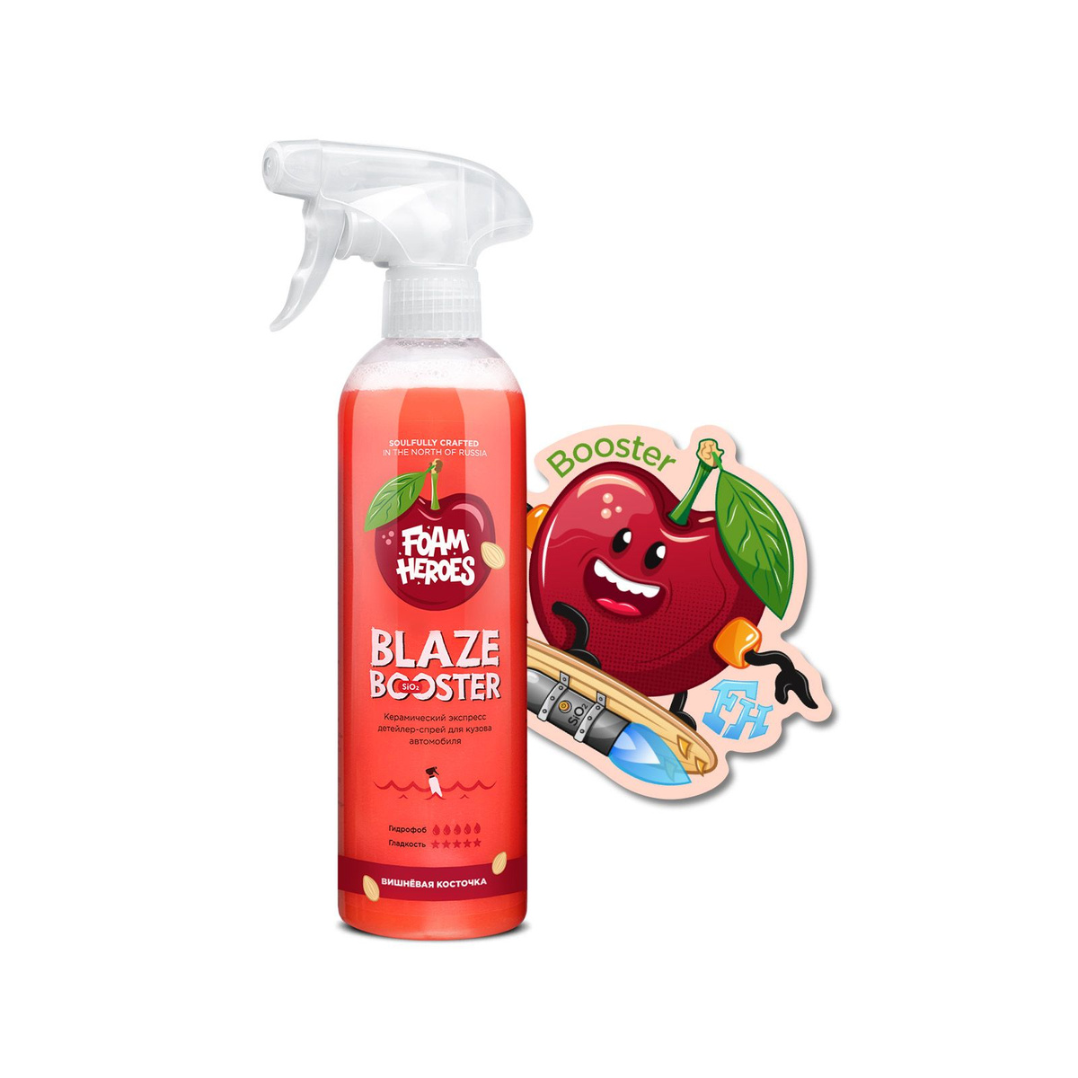 Foam Heroes керамическое спрей-покрытие Blaze Booster Cherry Bone ...