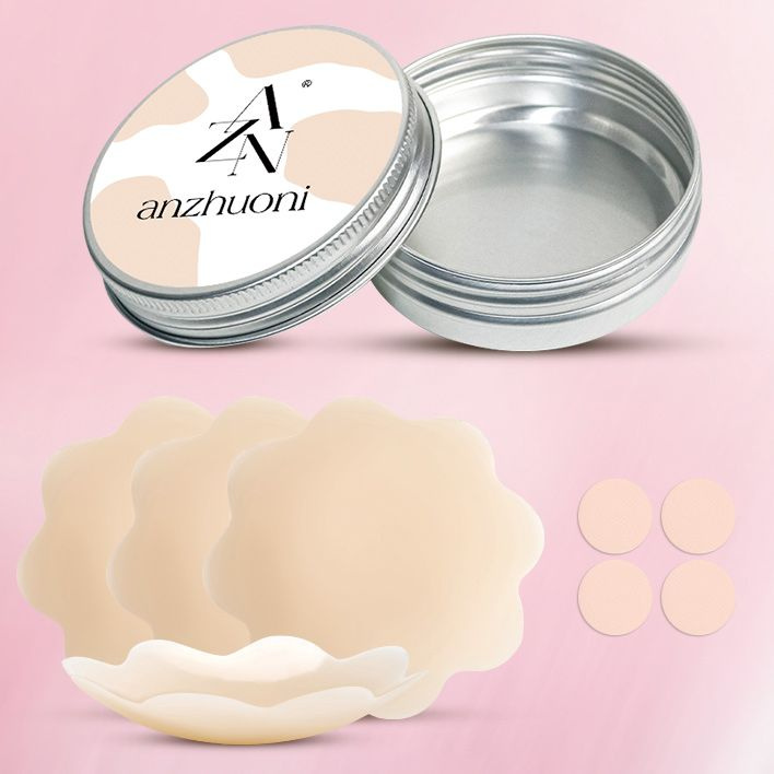 Бюстгальтер Женский anzhuoni балконет, размер универсальный бежевый нейтральный Латекс Пляжный ...