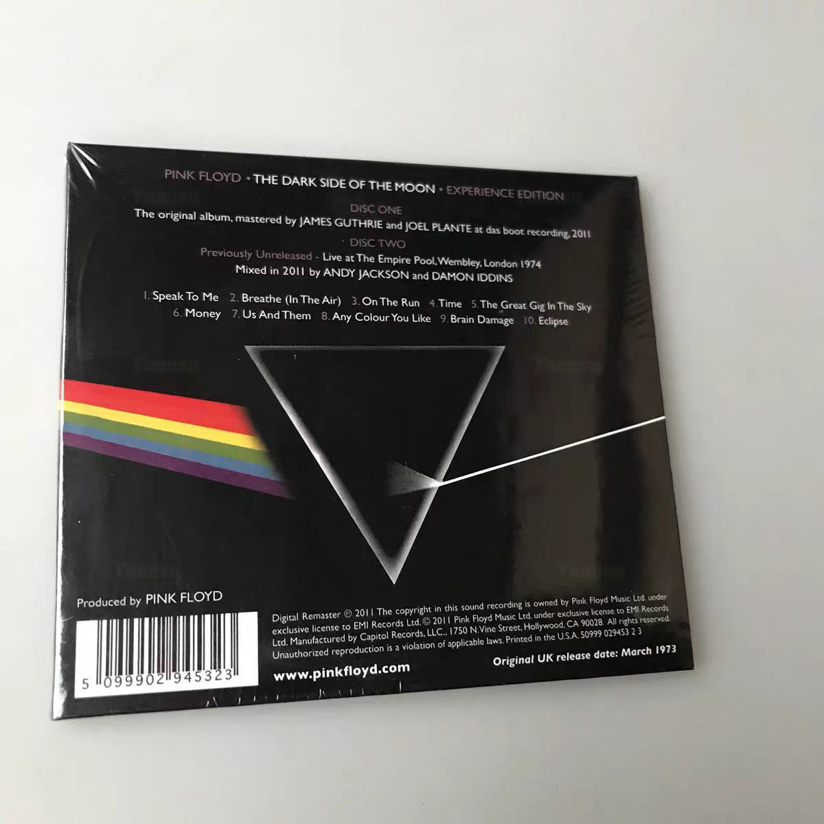 Pink Floyd Пинк Флойд темная сторона Луны dark side of the moon 2CD-CD selection купить на OZON ...
