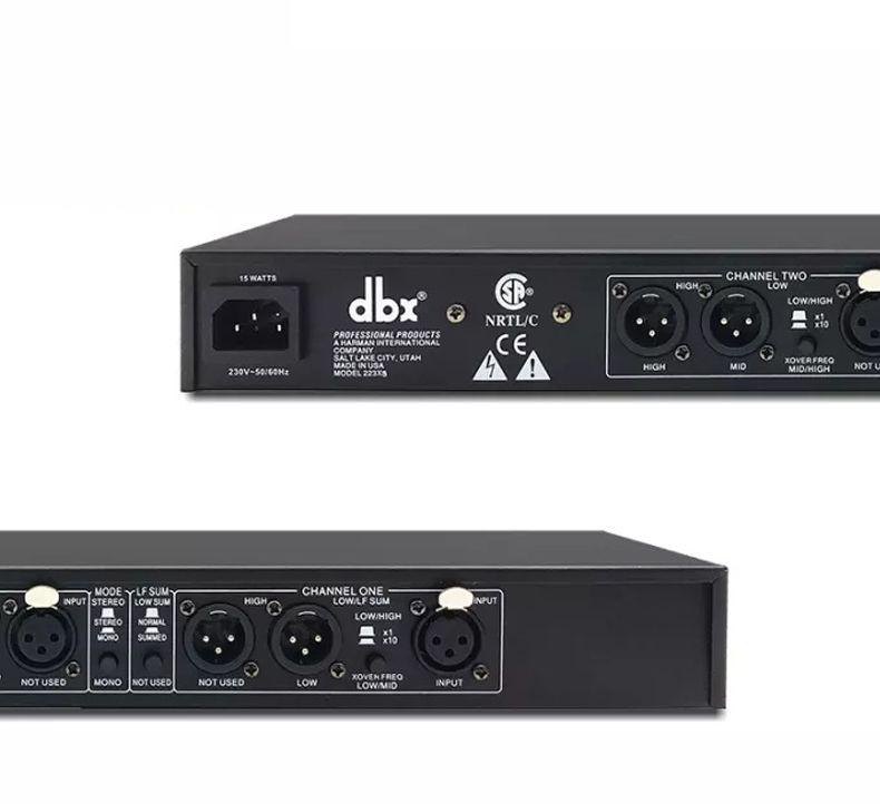 DBX 223XS Электронный кроссовер Свуфер Процессор промежуточной частоты купить на OZON по низкой ...