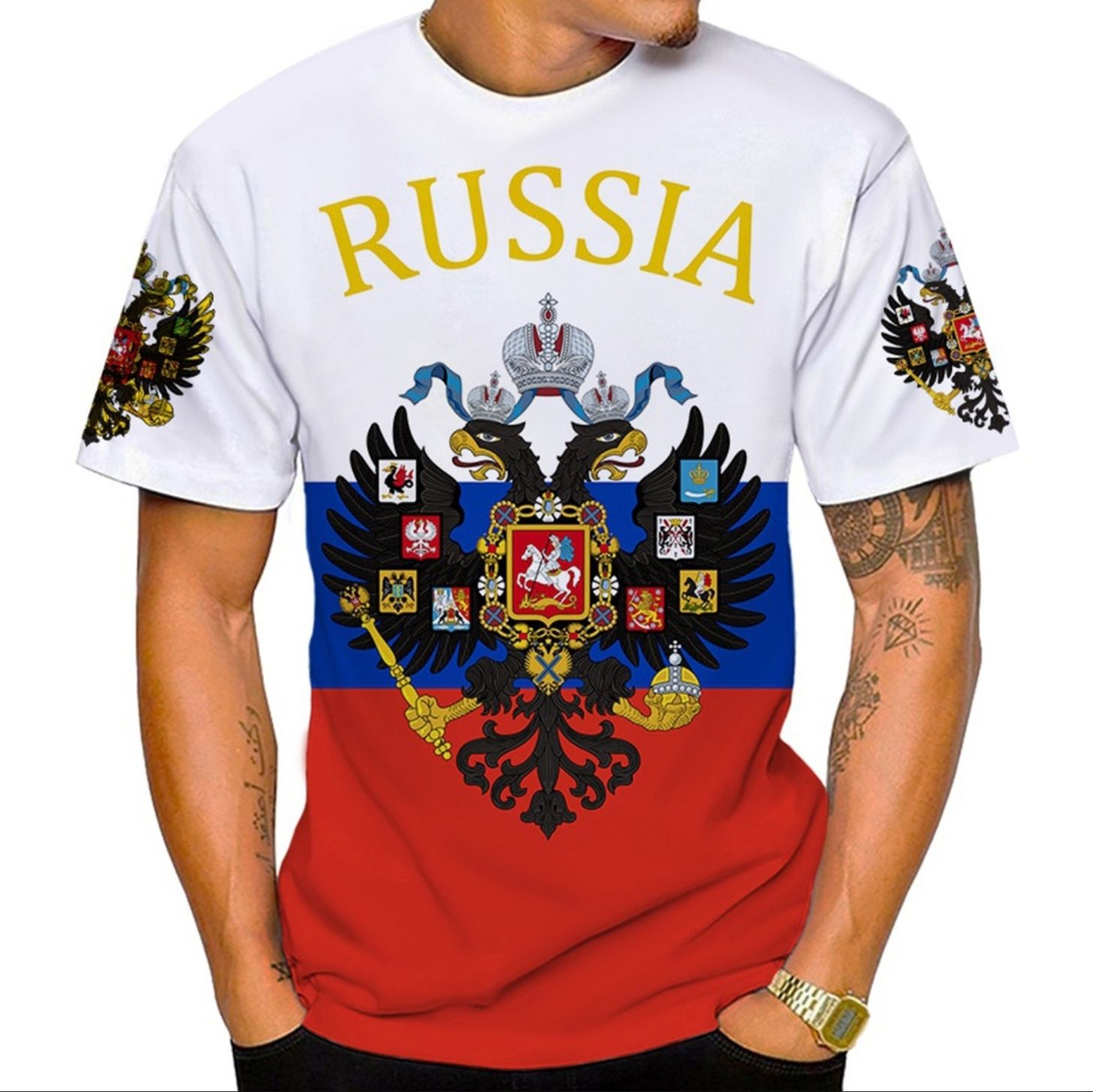 Футболка Мужской Adidas разноцветный Короткий размер 58 Полиэстер купить C доставкой на Ozon по