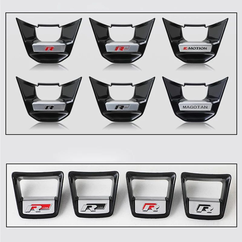 Эмблема-наклейка R-Line R Logo на руль Volkswagen для GTI, Polo, Golf ...