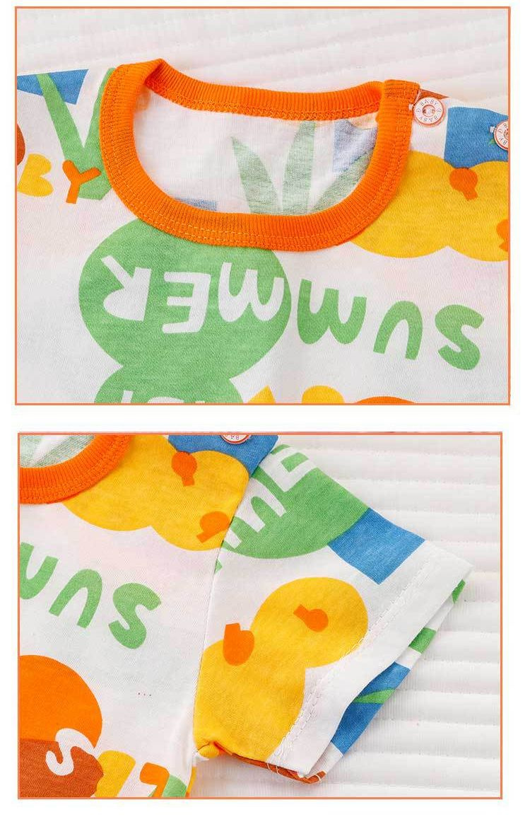 Футболка Девочки, Мальчики BCATON холодный белый Короткий, размер 110 Хлопок Анималистический ...