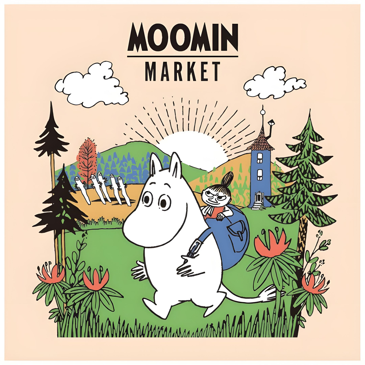 MXEB Плед с фотопринтом Moomin Пледы Муми-тролли , Фланель, 200 см х ...