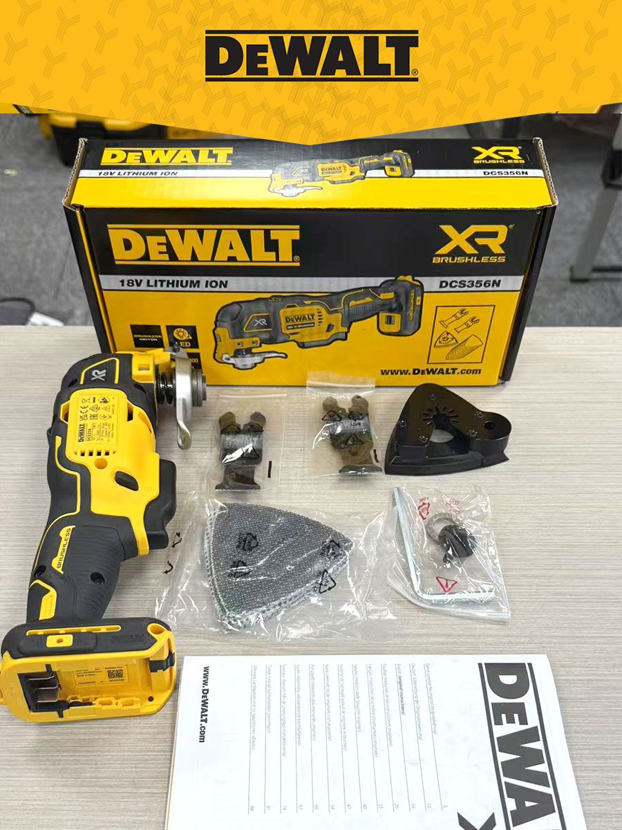 Бесщёточный шлифовально-отрезной станок DeWALT DCS356 с трехскоростной ...