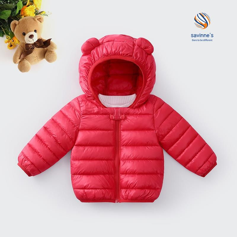 Куртка Девочки, Мальчики Декоративная отстрочка медно-розовый круглый ...