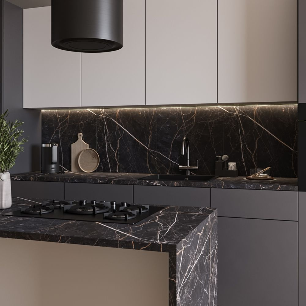 QUICK DECK кухонная панель, фартук, фальшпанель Файерстоун, в пачке 4шт купить на OZON по низкой ...