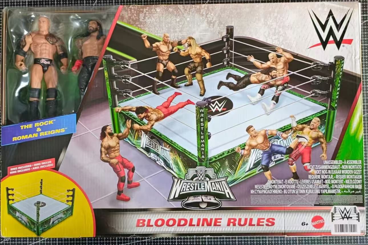 MATTEL Фигурки Игрушка WWE-WWE Bloodline Rules Playset (with ...