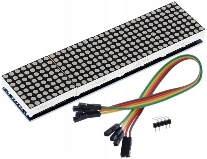 Матричный модуль 8x32 LED MAX7219 AVR розовый Выключатель купить на ...
