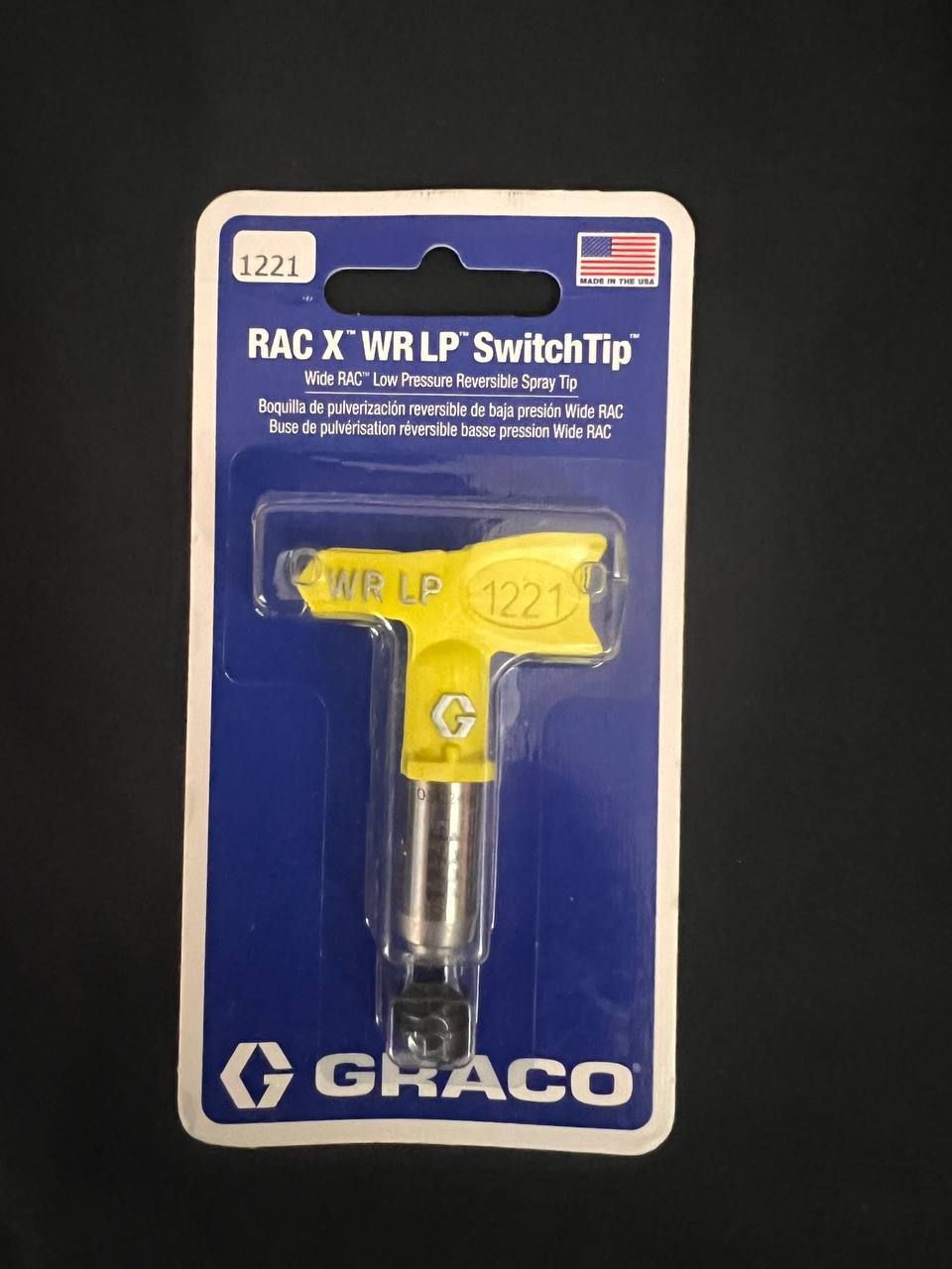 Сопло Graco RAC X WRLP 1221 купить на OZON по низкой цене (1611330808)