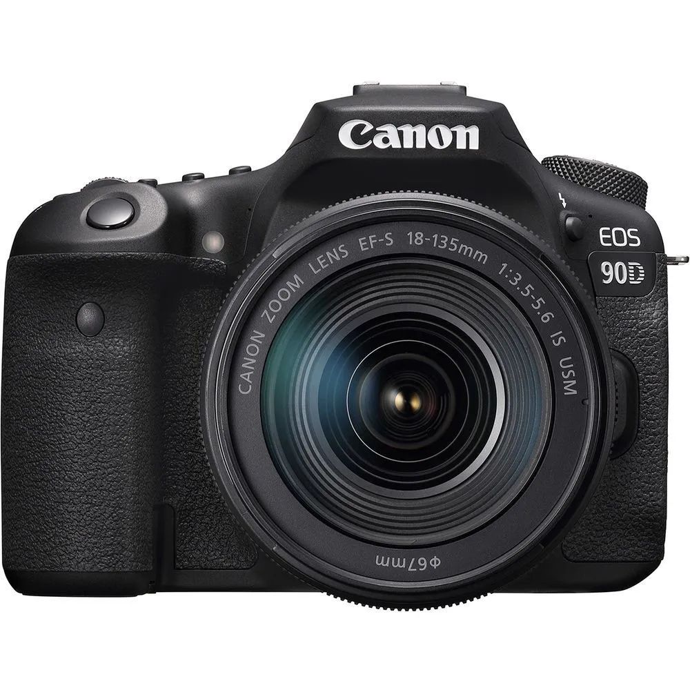 Фотоаппарат Canon 90D kit EF-S 18-135mm USM купить на OZON по низкой ...