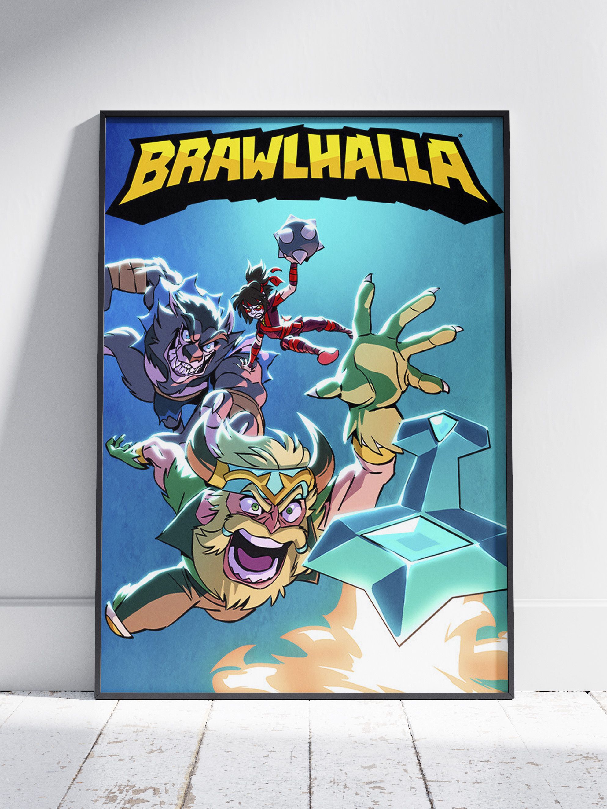 Постер HEAVEN POSTER Люди, Арт Brawlhalla 2, 42 30 купить c доставкой ...