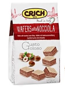 Вафли Crich Wafers с ореховым кремом, 125г купить на OZON по низкой ...