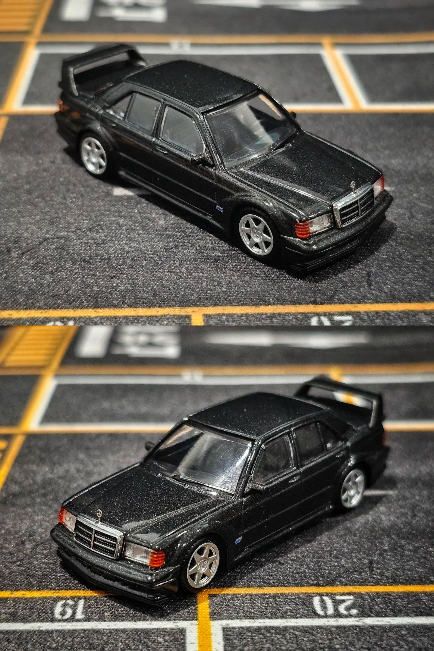 MINI GT 1:64 #164 Mercedes-Benz 190E 2.5-16 Evolution II Black Pearl ...