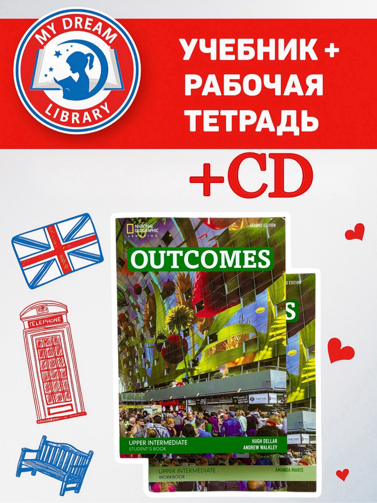 Outcomes (Second Edition) Upper-Intermediate. Student's Book, Workbook ...