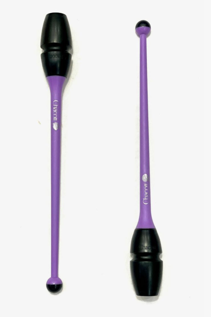 Булавы Chacott Rubber Clubs 177 Black x Purple 45 см купить c доставкой ...