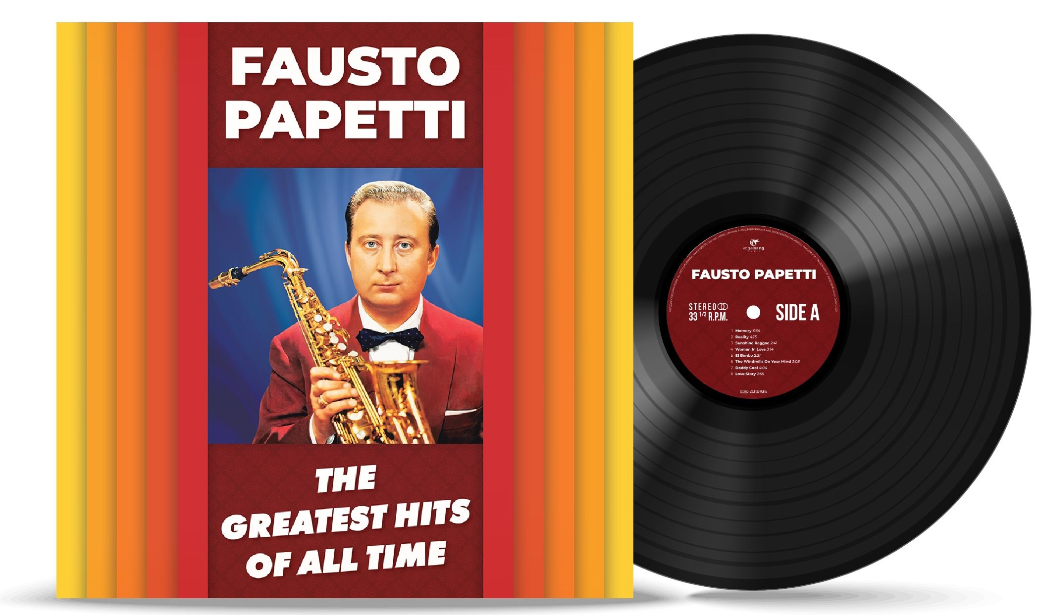 FAUSTO PAPETTI - Greatest Hits, (LP, Compilation, Black Vinyl ...