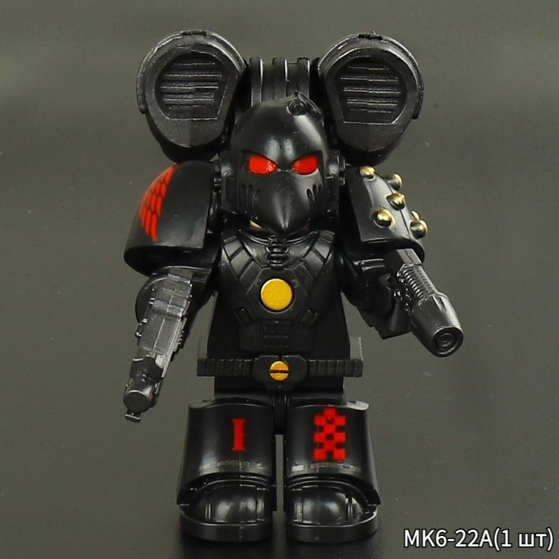 Минифигурка из строительных блоков Warhammer 40K Rebel Warrior, модель ...