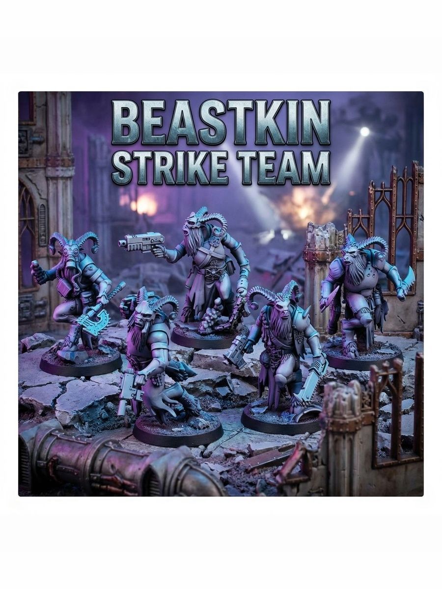 Warhammer 40000 Kill Team: Beastkin Strike Team / Набор миниатюр для ...