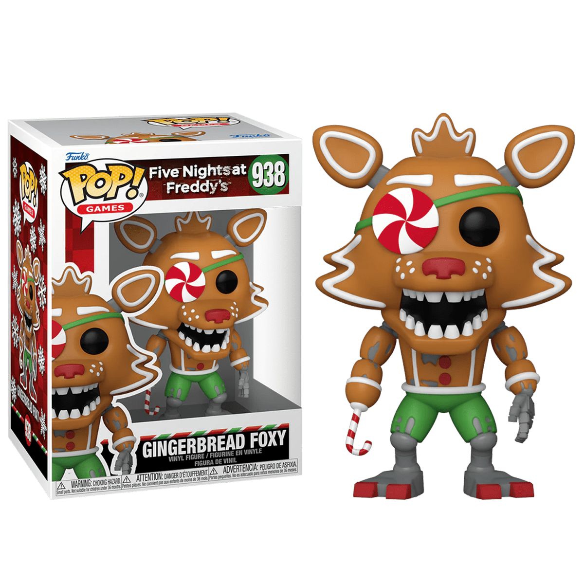 Фигурка Funko Pop! Five Nights At Freddy's: Gingerbread Foxy (Фанко Поп ...