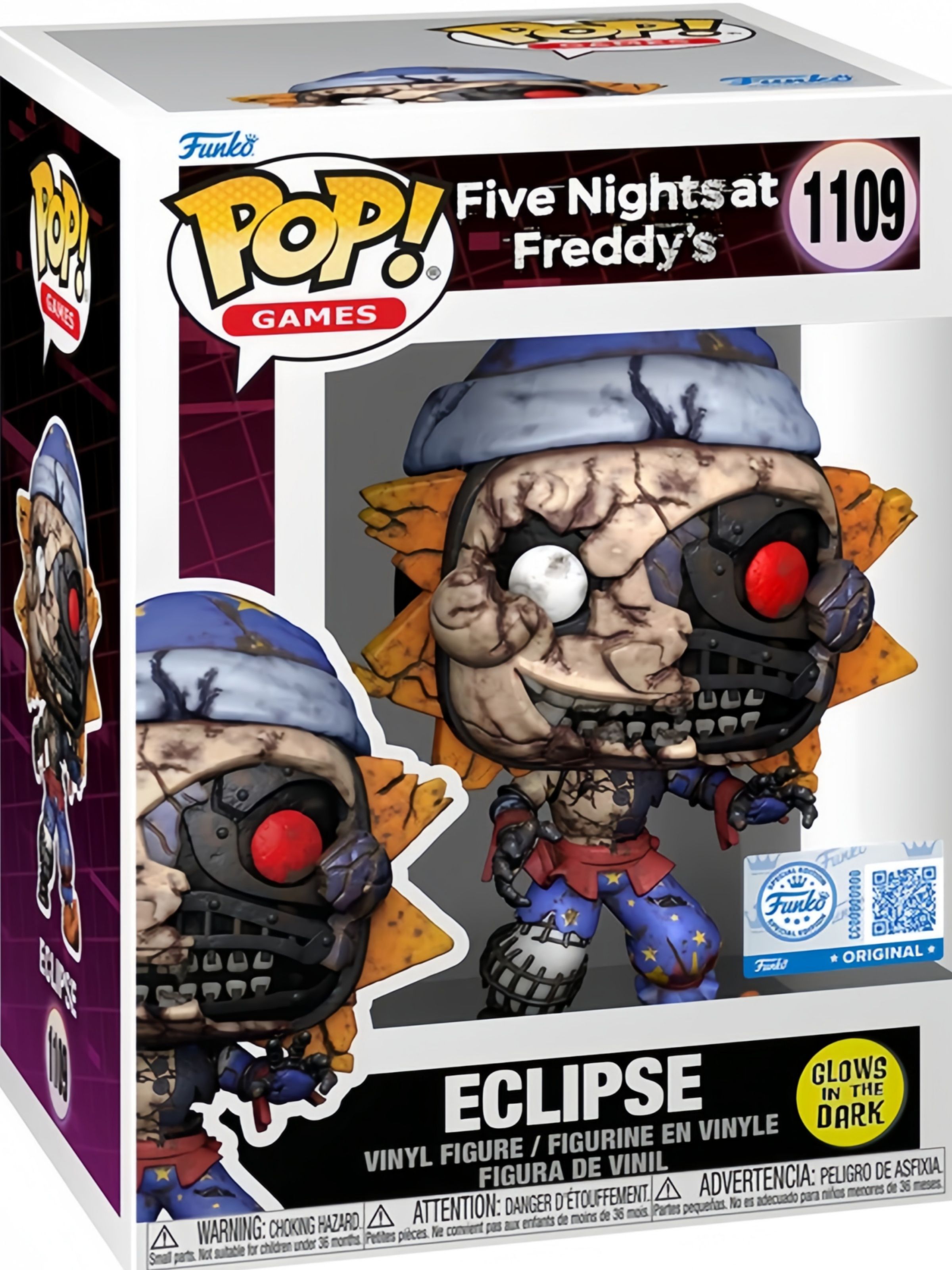 Фигурка Funko Pop ! Games Five Nights at Freddy s Eclipse (1109)88302 ...