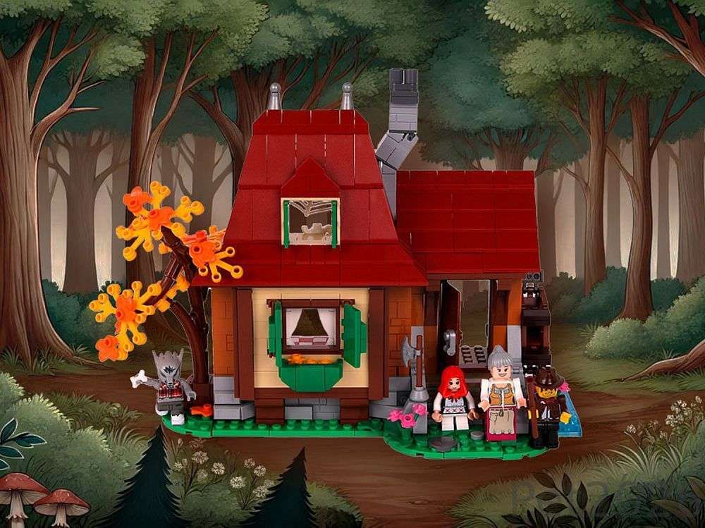 Новый 2026Конструктор Brick Labs Красная шапочка, AB-1211 купить на OZON по низкой цене (3325080154)