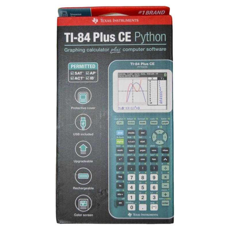 графический калькулятор Texas Instruments Ti 84 Plus Ce Python Edition