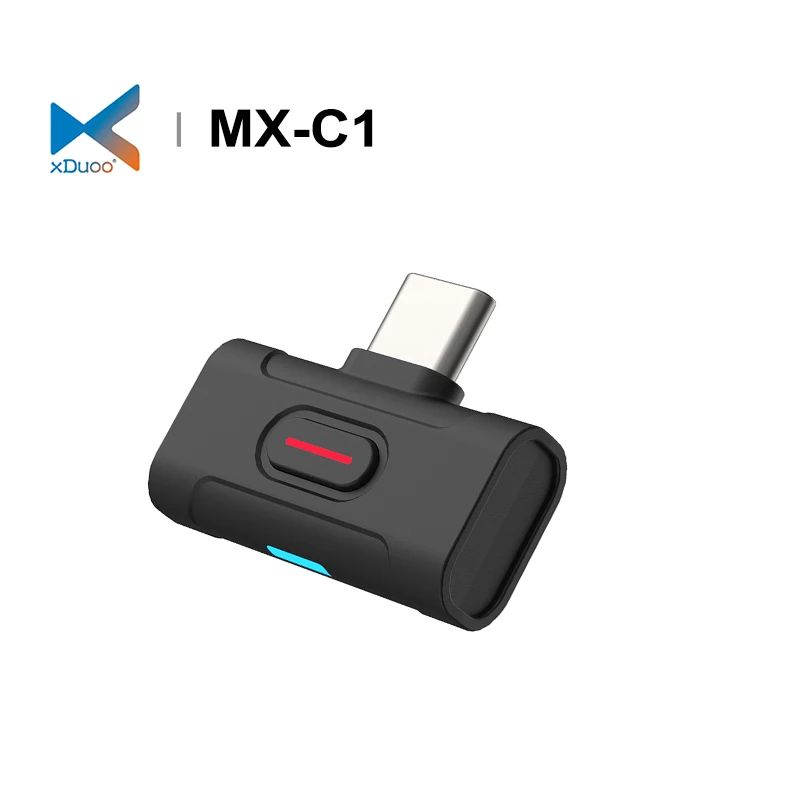 XDUOO MX-C1 Передатчик Bluetooth 5.4 с высоким разрешением и разъемом ...