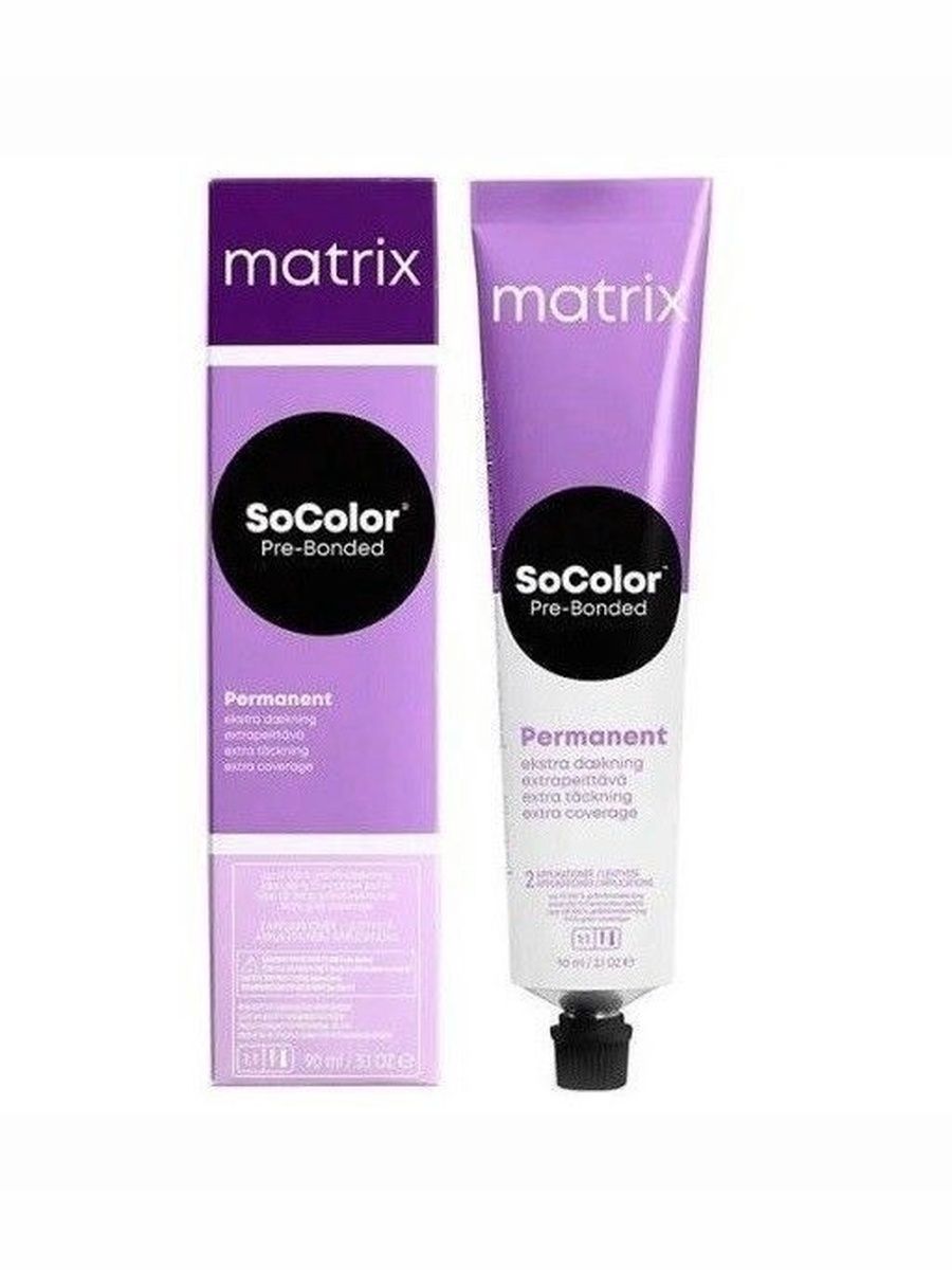 Matrix Краска SoColor Pre-Bonded 506N темный блондин 100% покрытие ...