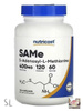 SAMe, 400 мг, 120 капсул (200 мг в 1 капсуле) ,Nutricost (США) купить ...