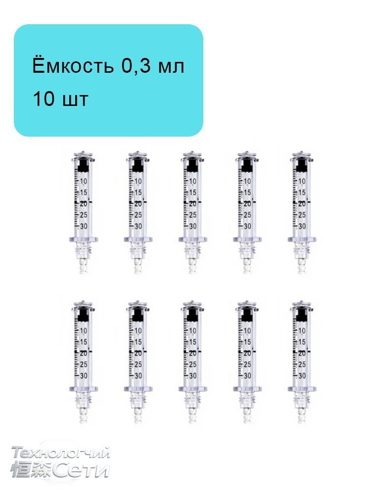 Hyaluron pen Картриджи 0.3 мл/10 шт. купить на OZON по низкой цене ...