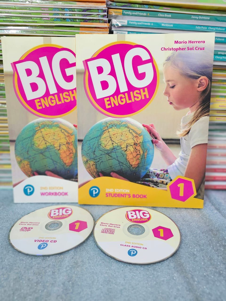 Big English 2nd edition. Level 1 (Student's book+Workbook+диск ...