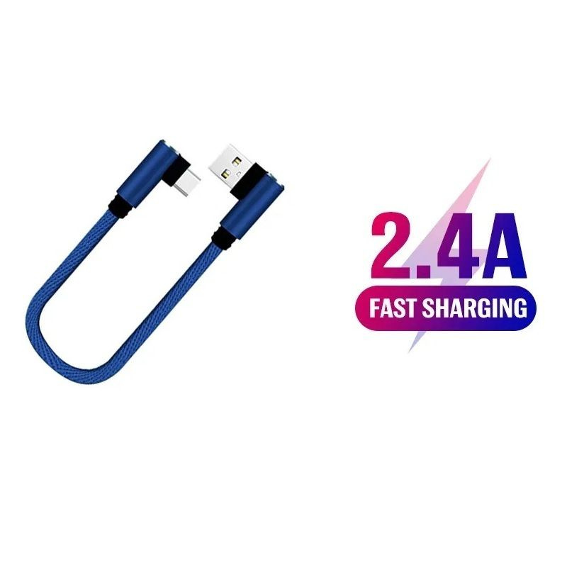 Кабель Usb Usb Type C угловой зарядный 1 M Usb To Usb C Type C