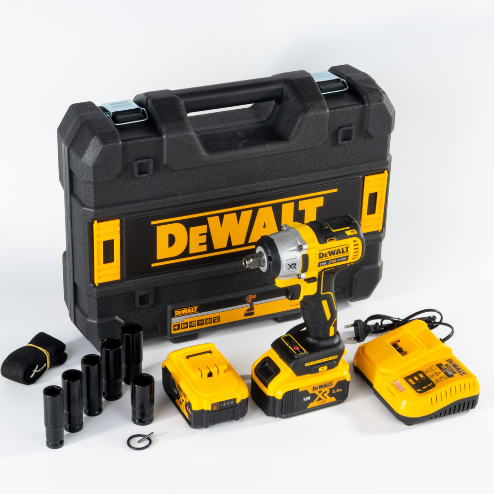 Бесщеточный ударный гайковерт Dewalt DCF880 18V 5.0AH купить на OZON по ...