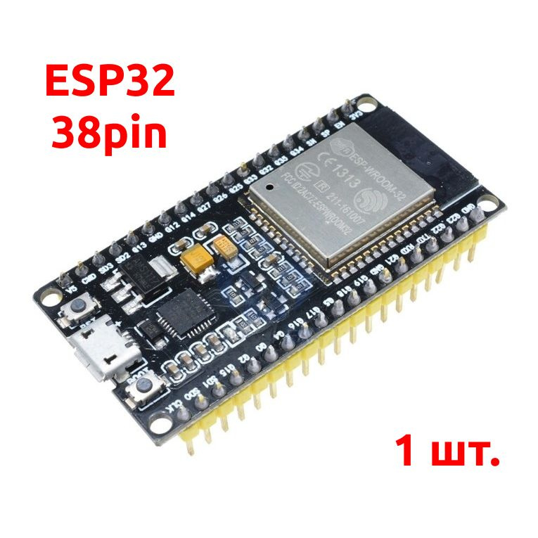 ESP32 38 pin ESP32-WROOM-32 NodeMCU (rev. 3) CP2102 Wi-fi+Bluetooth ...