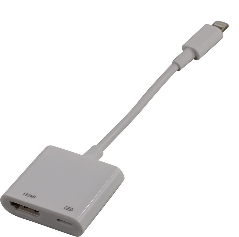 Адаптер Lightning в HDMI с портом питания - купить с доставкой по ...
