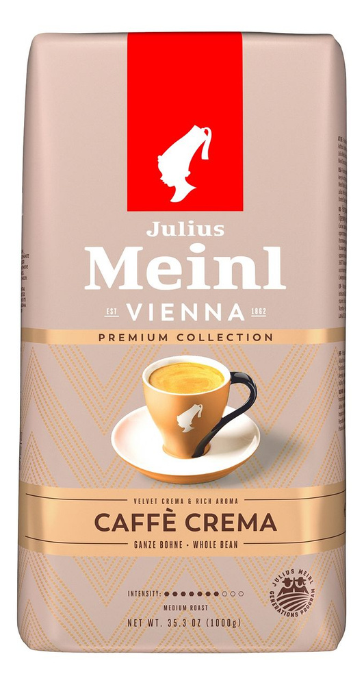 Кофе Julius Meinl Сaffe Crema Premium Collection в зернах, 1кг - купить ...