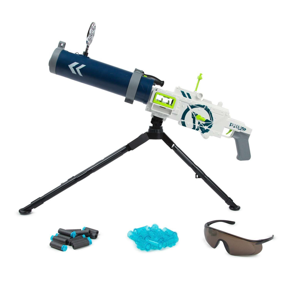Бластер Fungun Пулемет станковый на треноге с ленточным питанием ...