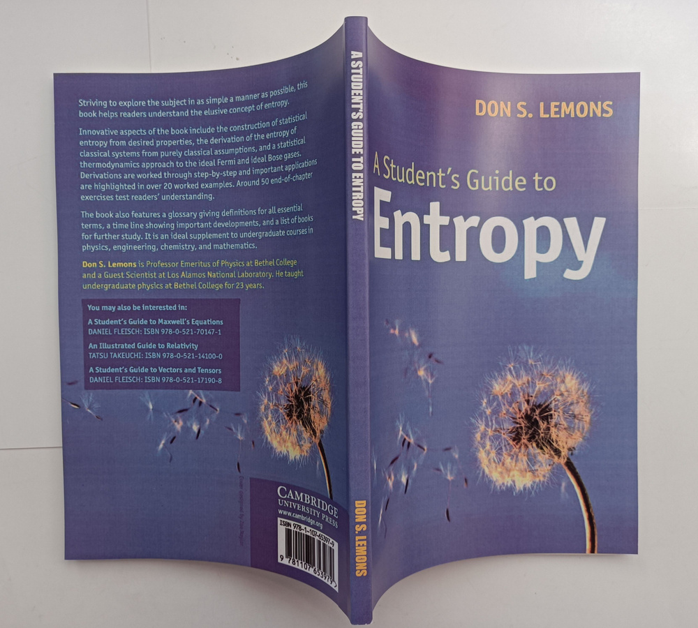 A Student's Guide to Entropy English books - купить с доставкой по выгодным ценам в интернет ...