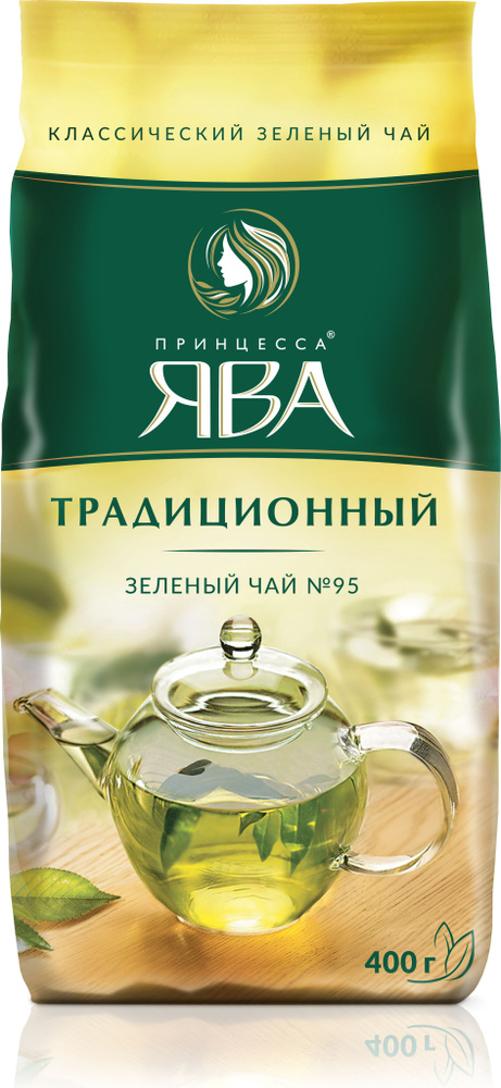 Чай листовой зеленый Принцесса Ява Традиционный, 400 г - купить с ...