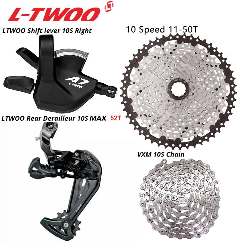 L-TWOO A7, группа 1x10, переключение SL-R/RD (С окном), кассета ...