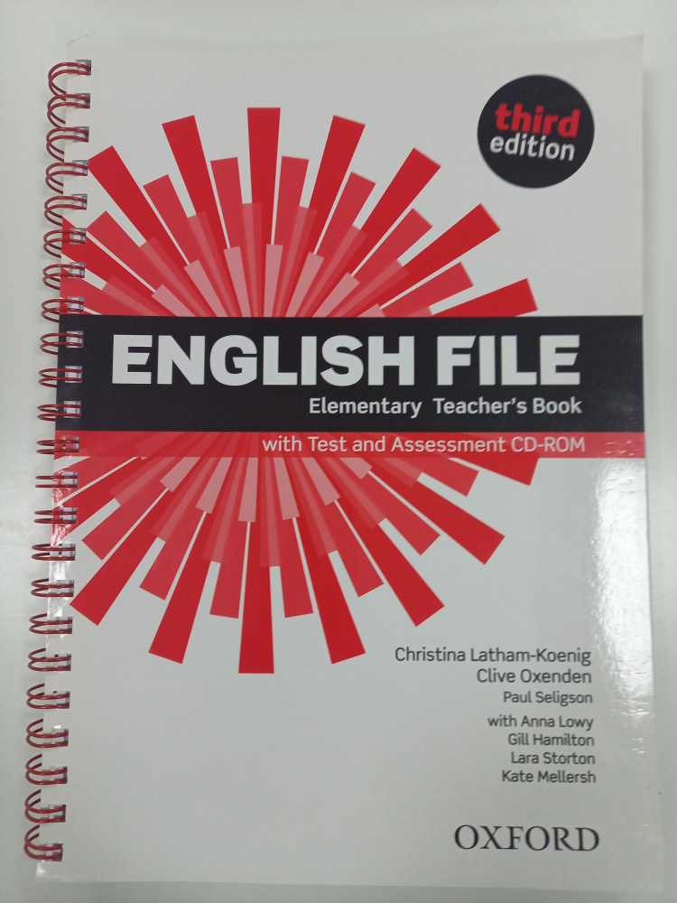 ENGLISH FILE ELEMENTARY 3rd EDITION Teacher's Book with Test and ...