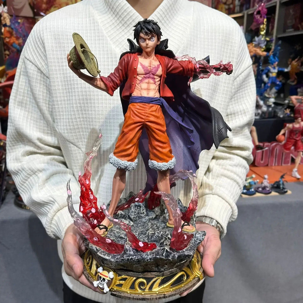 фигурка аниме (One Piece Gk Ryu Sakura Luffy Two-Headed Bust Figure ...