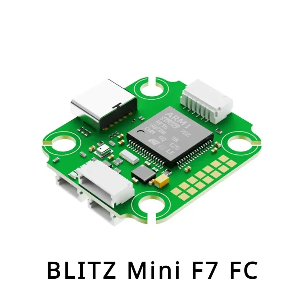 iFlight BLITZ Mini F7 Stack/Контроллер F7 V1.1/ E55 55A 4-В-1 2-6 S BLHeli32 ESC для FPV-дрона ...