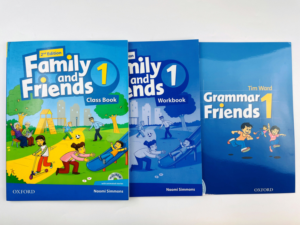 Family and Friends 1 (2nd edition) Class Book + Workbook + Grammar ...